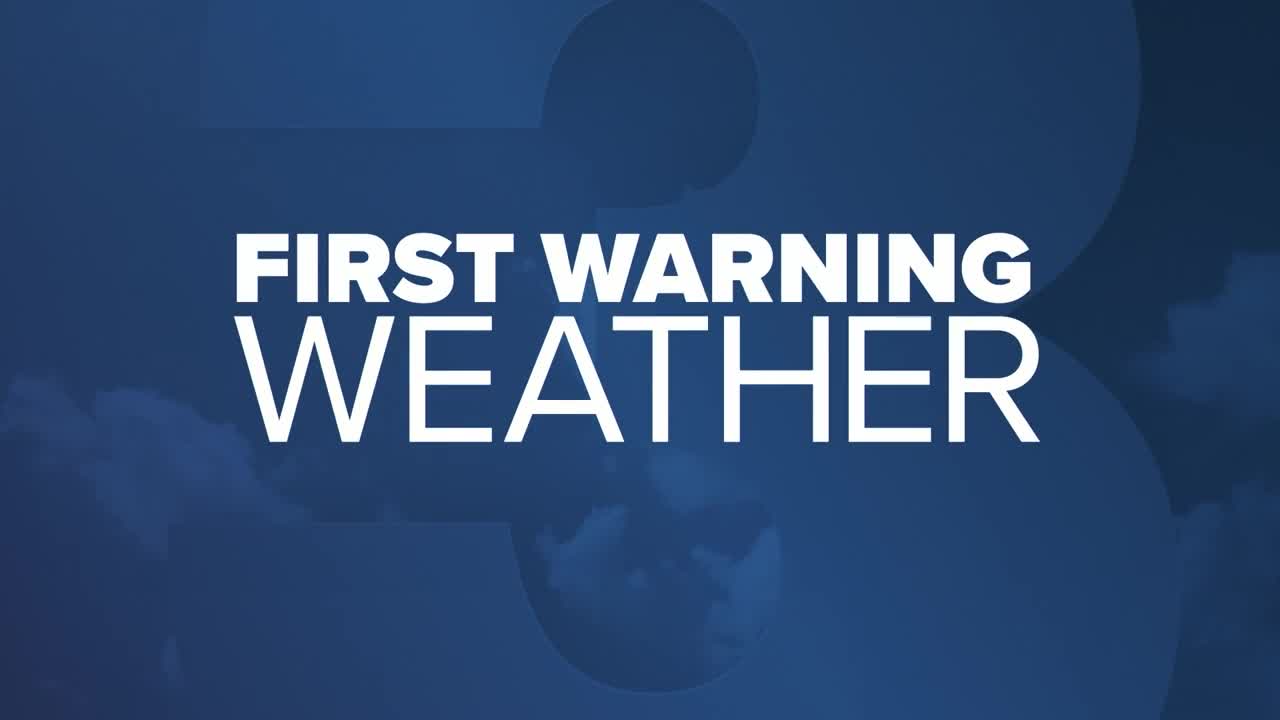 First Warning Forecast: Sunny and much cooler today, Warming up this ...