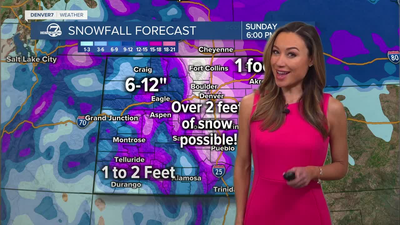 Heavy snow is likely this weekend. Here's the latest Denver7 Weather ...