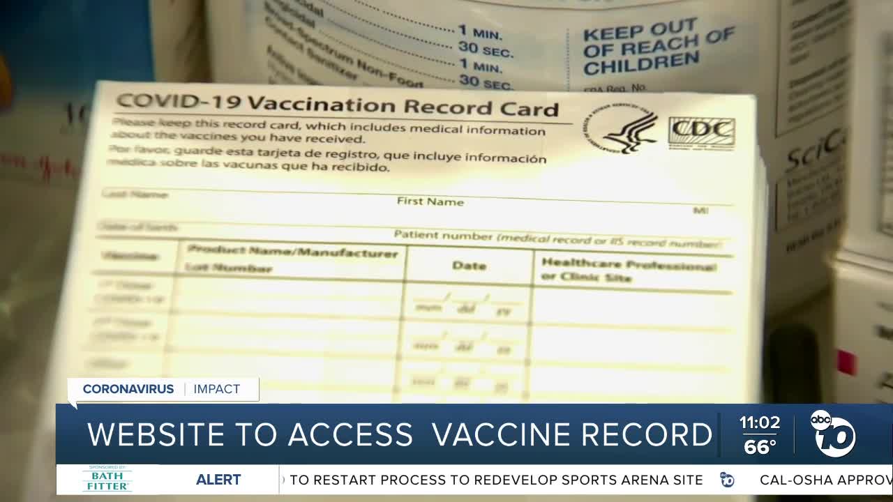 California offers digital record of COVID-19 vaccination