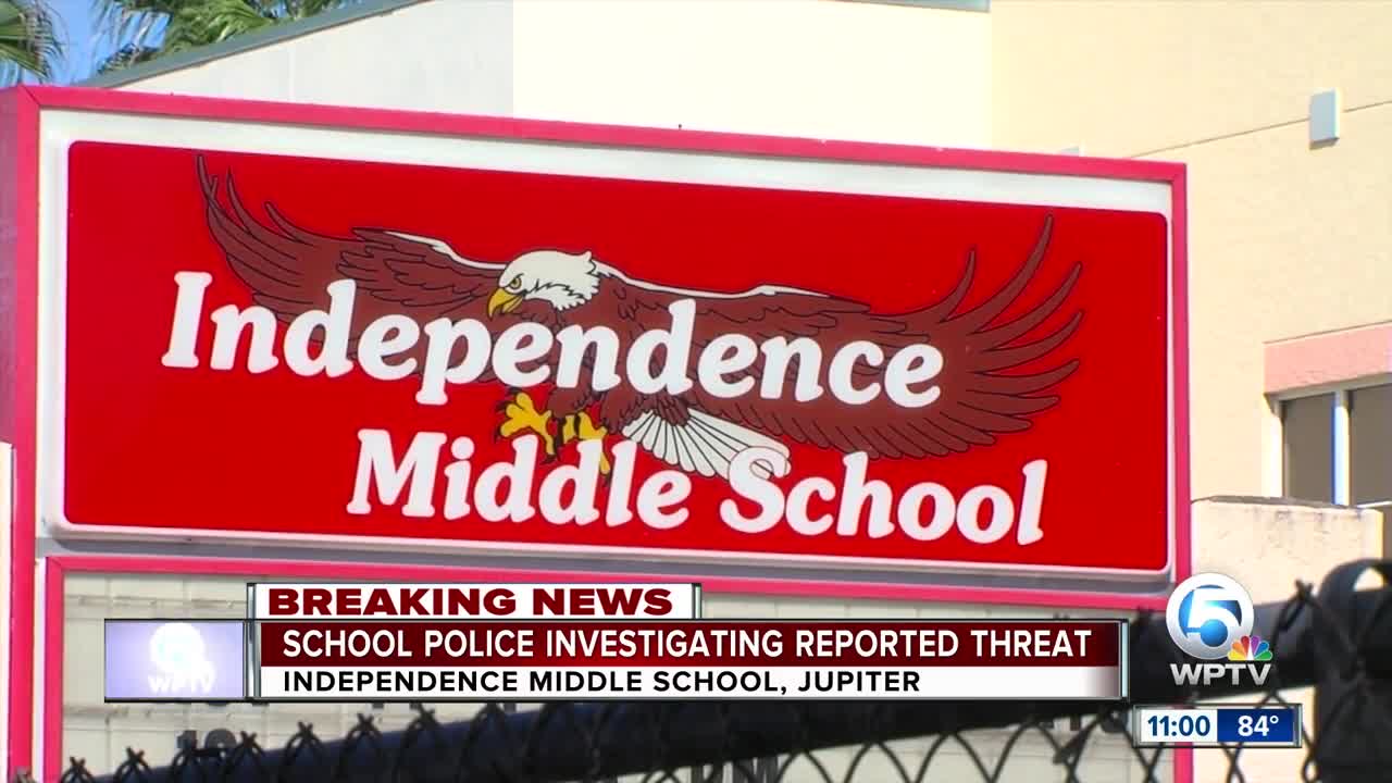 Threat against Independence Middle School in Jupiter