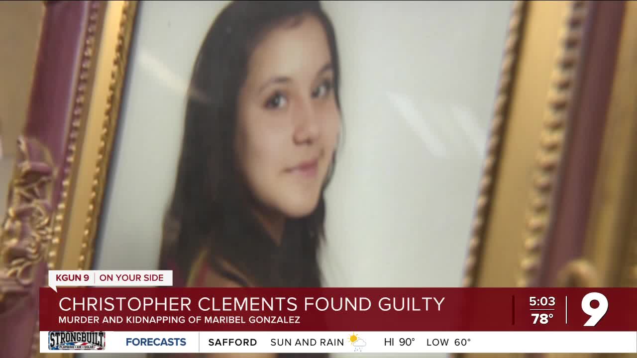 Clements guilty in child murder trial