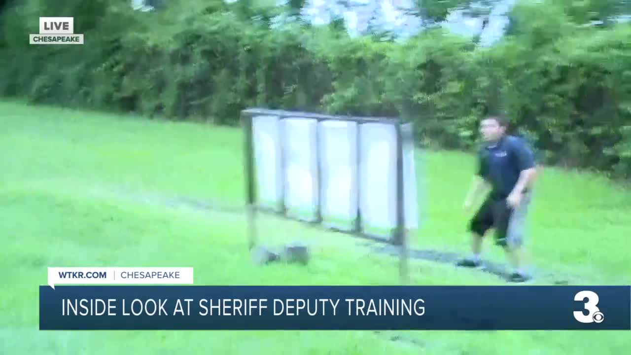 Running, jumping, crawling; A look and feel into law enforcement training
