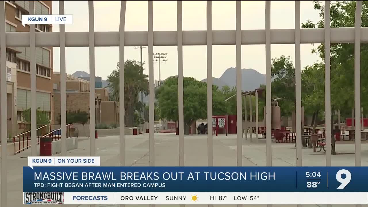 Two arrested after Tucson High fight