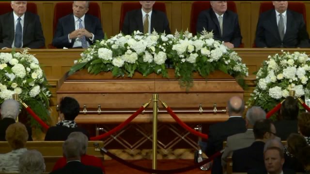 Funeral held for LDS Church apostle Elder L. Tom Perry