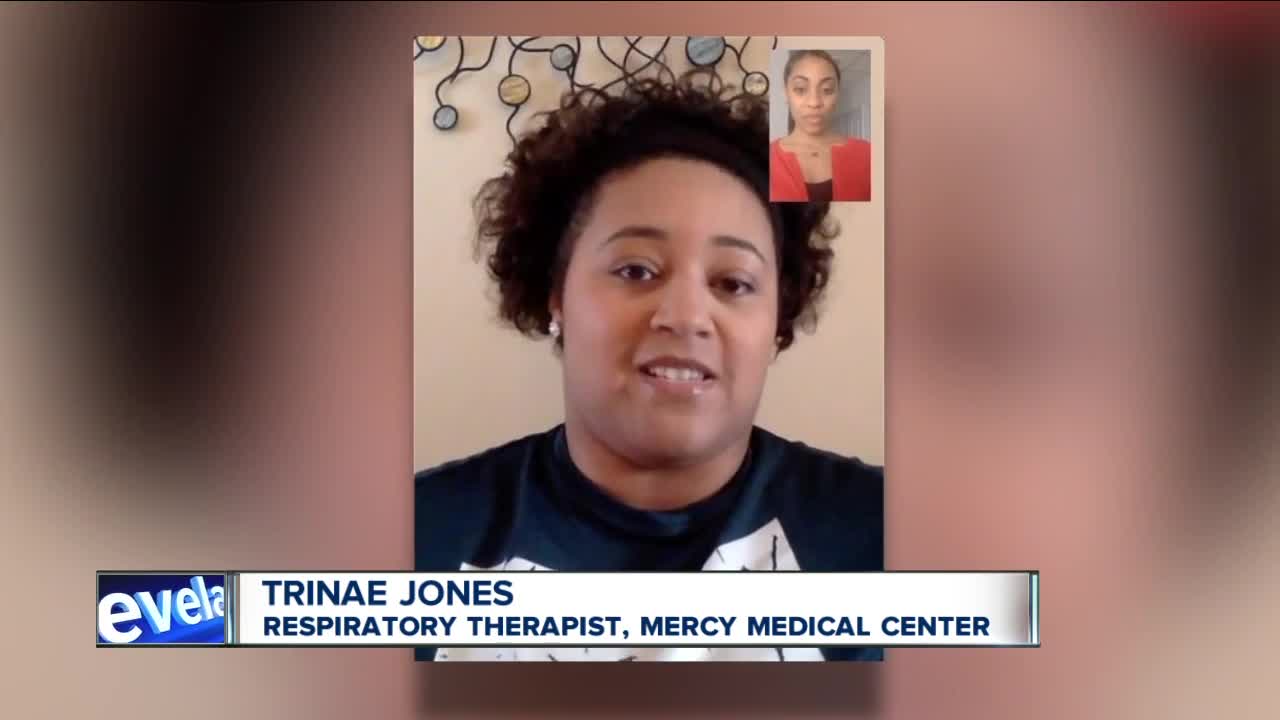 Respiratory therapist in Canton creates protective box