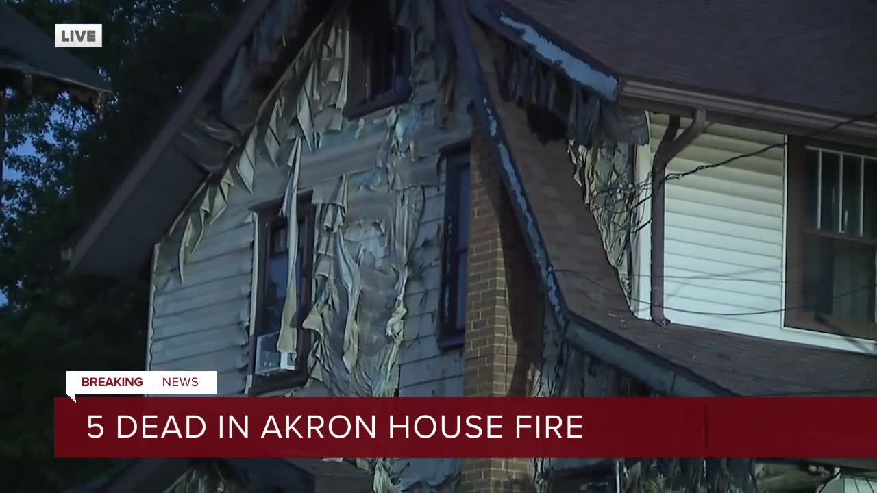 5 killed in Ohio house fire overnight