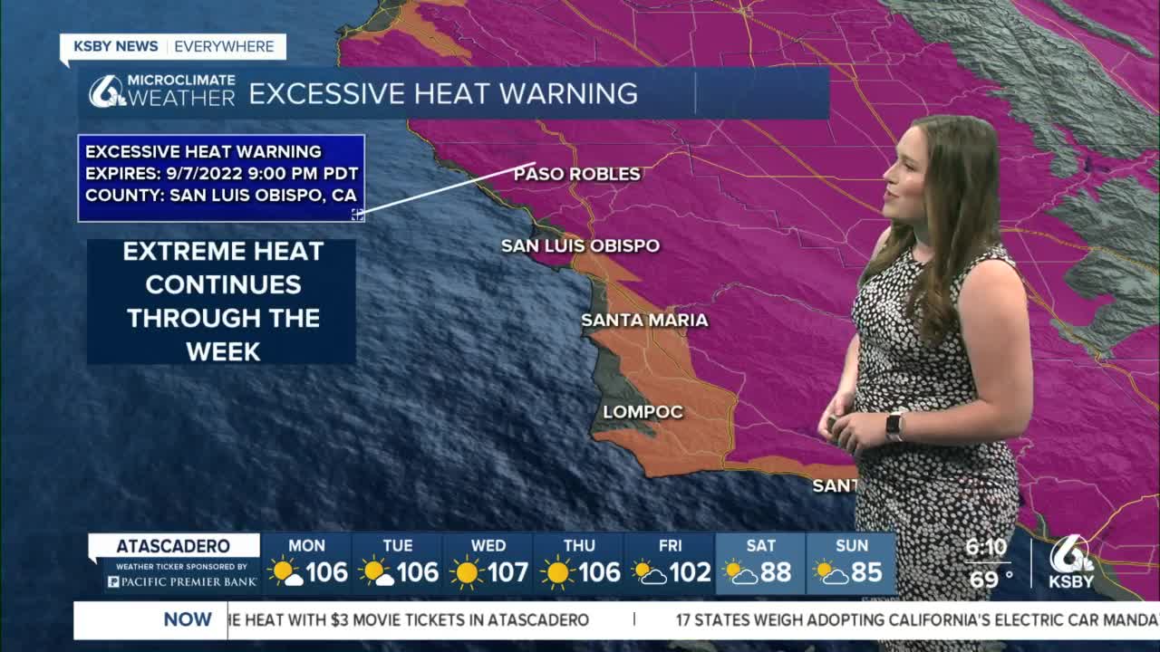 Dangerously hot weather continues into Labor Day, little relief in sight