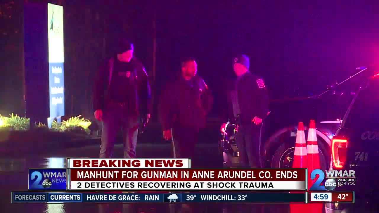 Manhunt Over Gunman Accused Of Killing Man Shooting Anne Arundel
