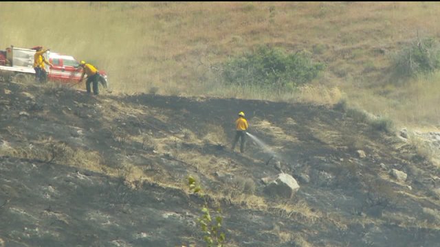 Draper fire 100 percent contained, officials say it was human caused