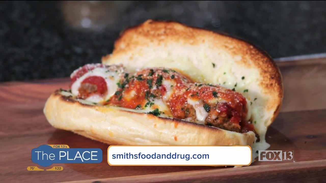 Smith's Chef Jeff Cheesy Baked Meatball Sub