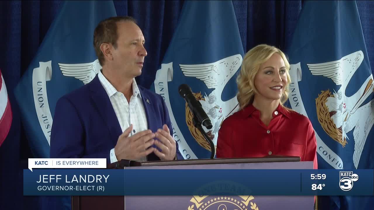 Governor-elect makes key announcements in first transition press conference