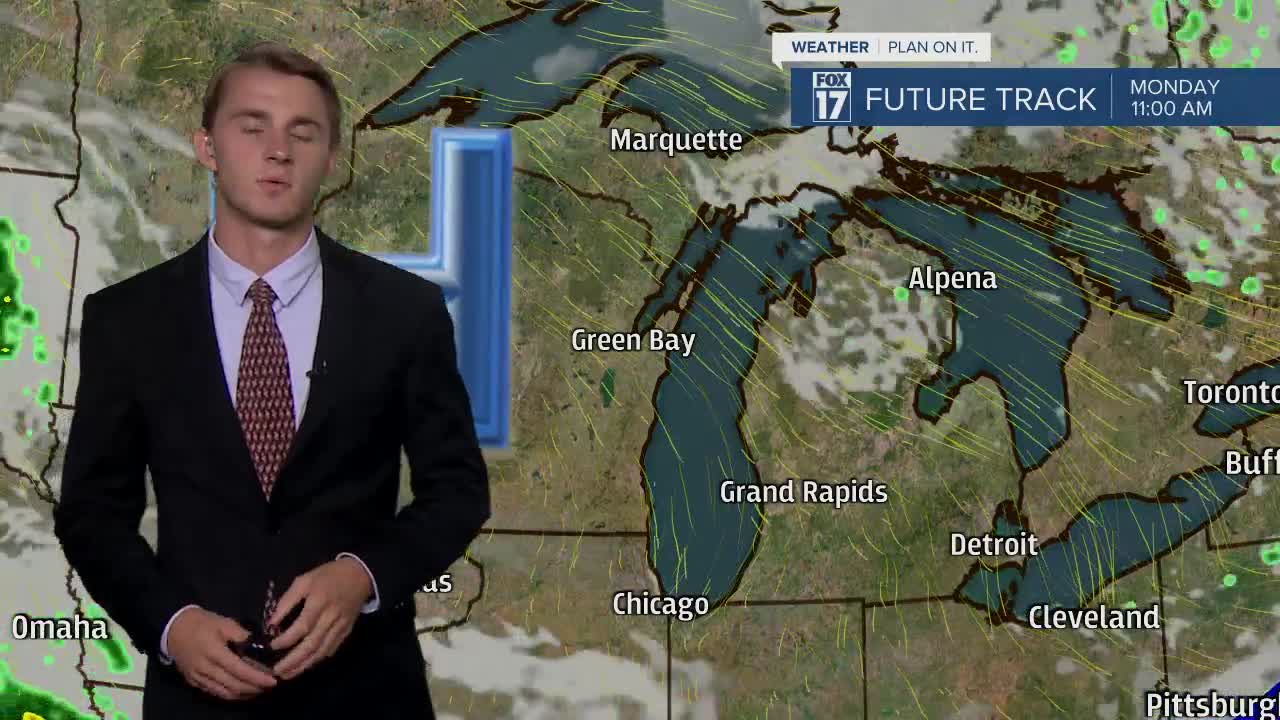 Tonight's Forecast: Clearing clouds and much cooler air
