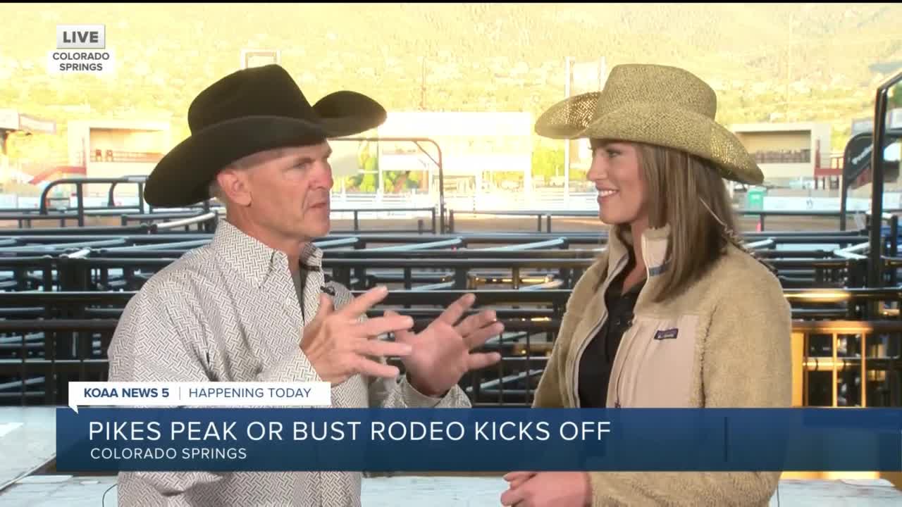 How the Pikes Peak or Bust Rodeo helps support service members