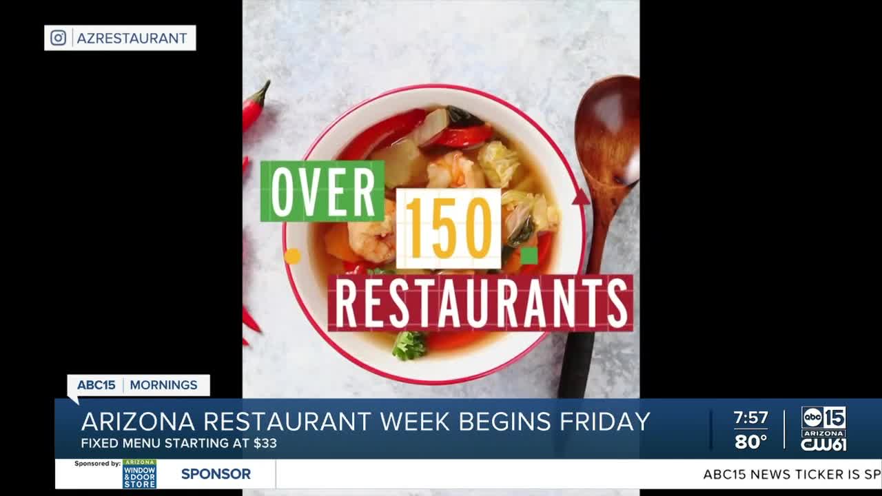 2023 Spring Arizona Restaurant Week runs from May 19-28