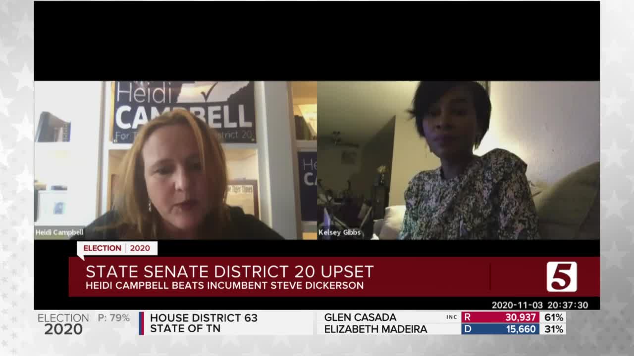 Heidi Campbell beats incumbent for Tenn. state senate seat