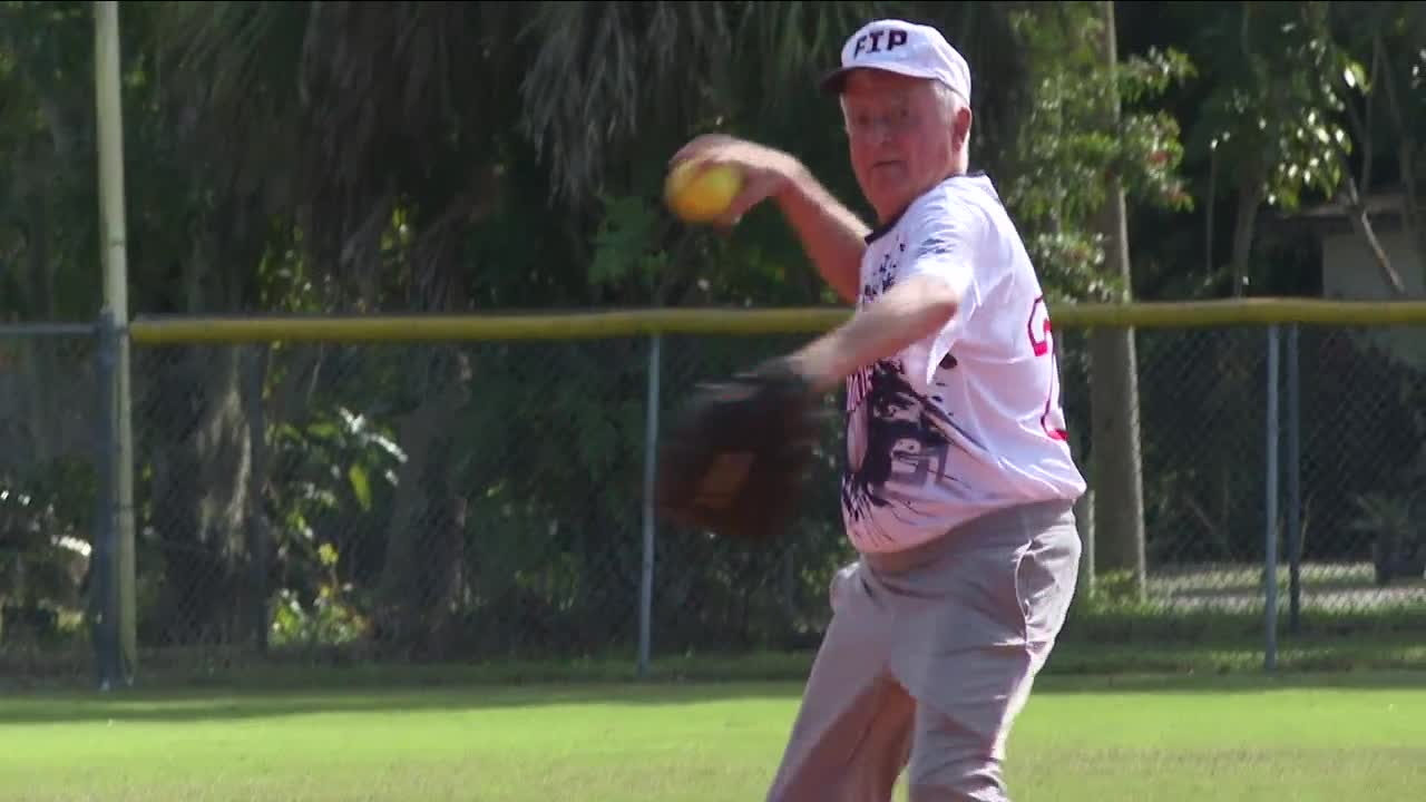 At 81 years old, John Fournier was inducted into the Senior Softball ...