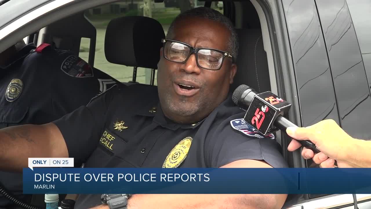 Discussion over police reports signals some discord in Marlin leadership