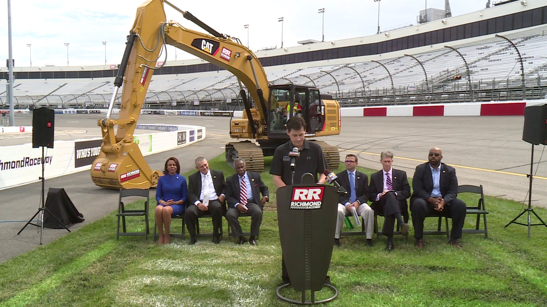 Richmond Raceway breaks ground on infield renovations