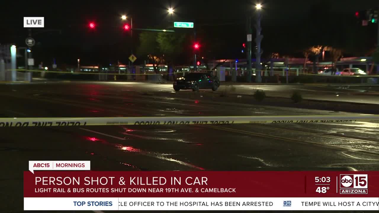 Two Killed In Shooting Near 19th Avenue And Camelback Road