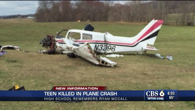 Teenage pilot Ryan McCall died doing what he loved, friends say
