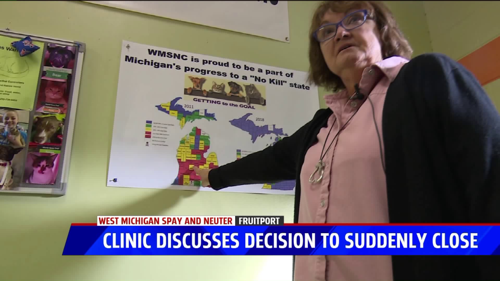 West Michigan Spay and Neuter Clinic discusses sudden closure