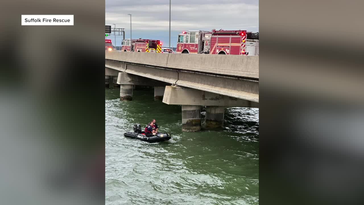 Florida man dies in crash that sent car off Monitor-Merrimac into water