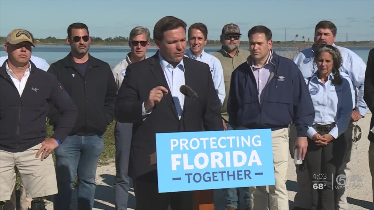 DeSantis calls on feds to fund Everglades reservoir