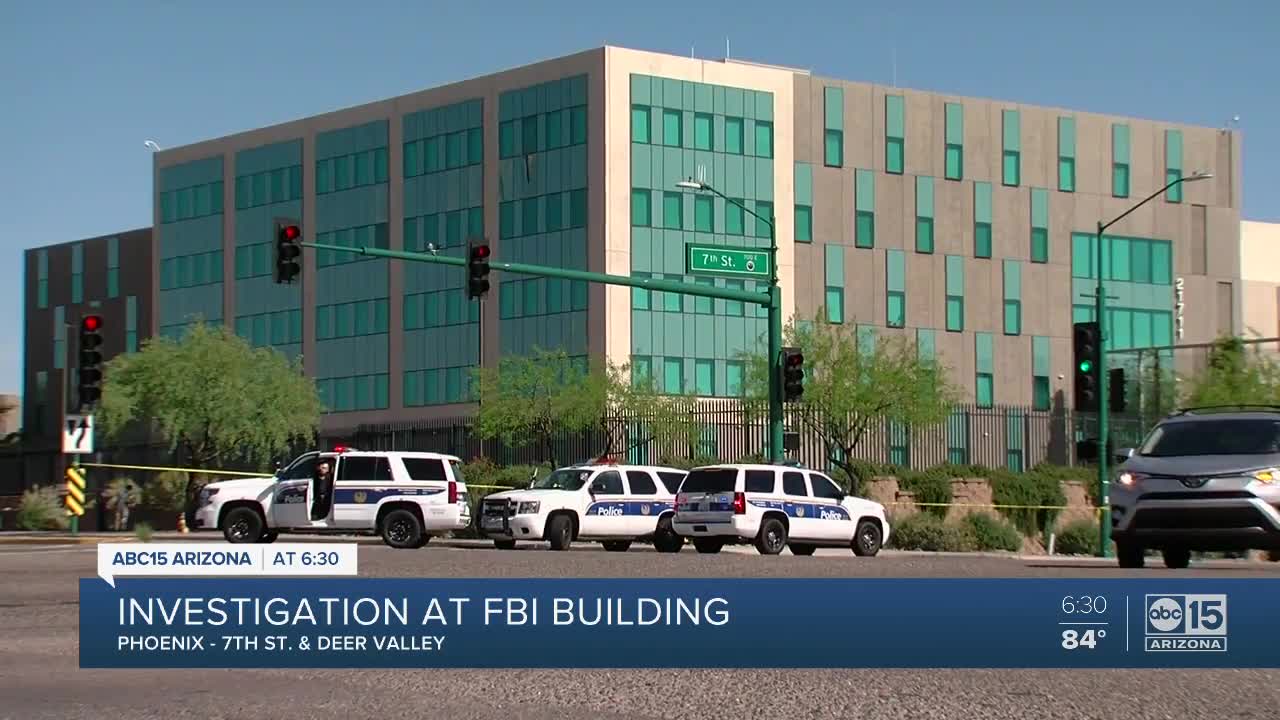 Man arrested on I-17 after shooting at PHX FBI office, worker