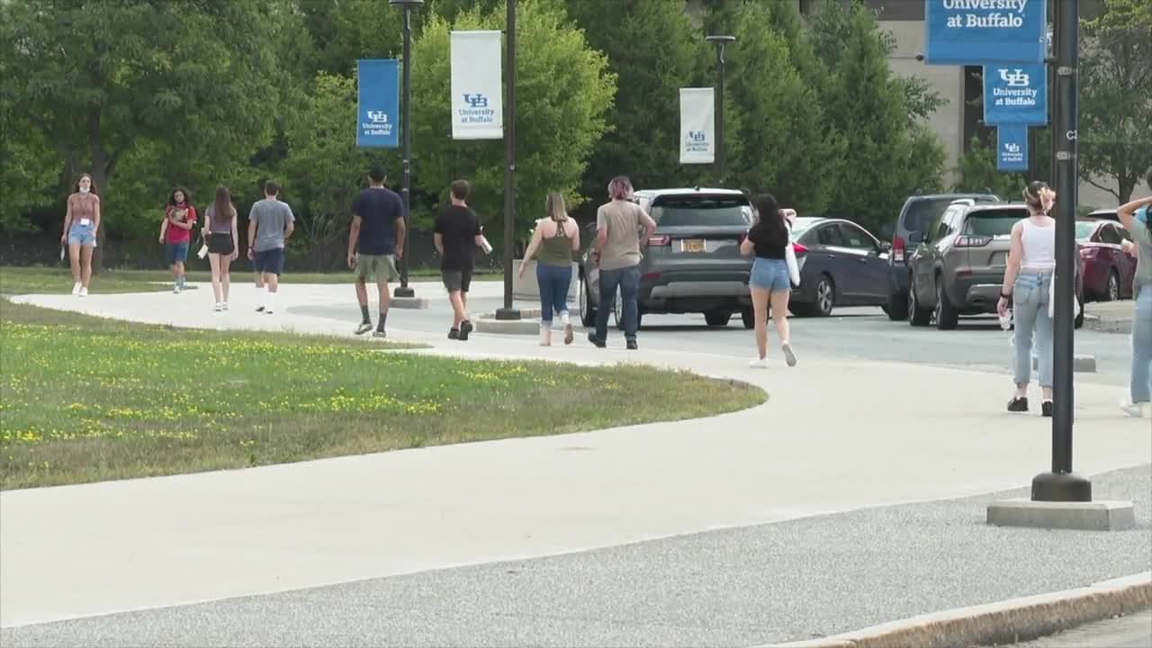 UB, Buff State welcome students back with COVID plans in place
