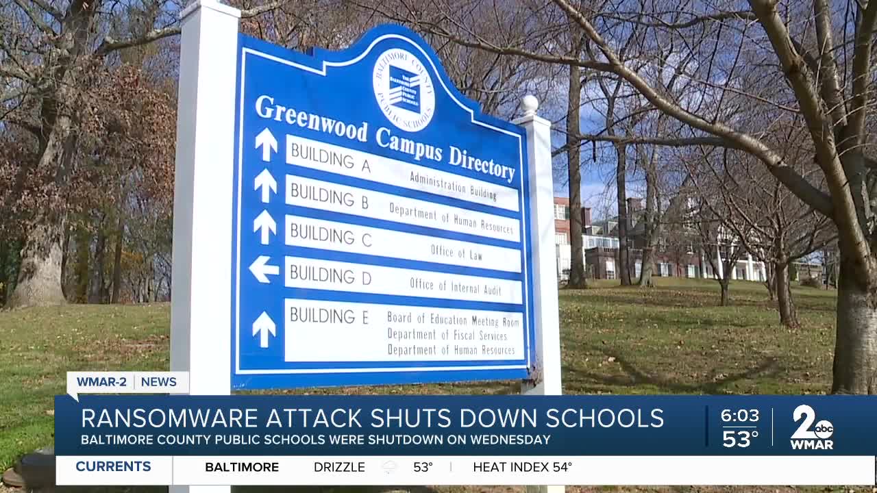 Ransomware attack forces Baltimore County Public Schools to close ...
