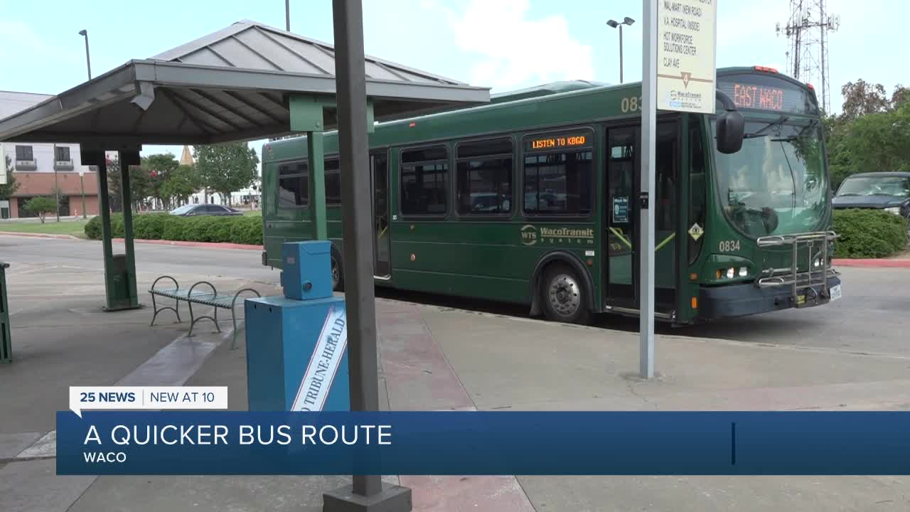 Waco Transit announces new updates to the Bus Rapid Transit System