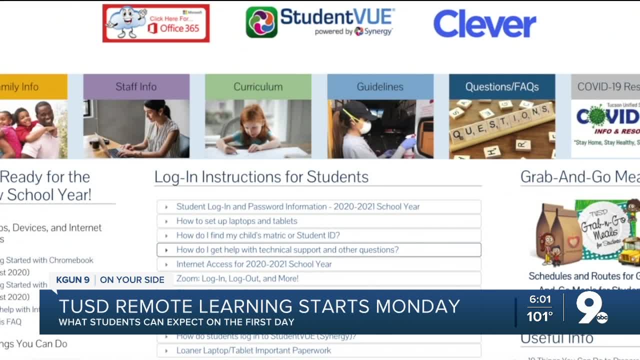 What to expect the first day in TUSD