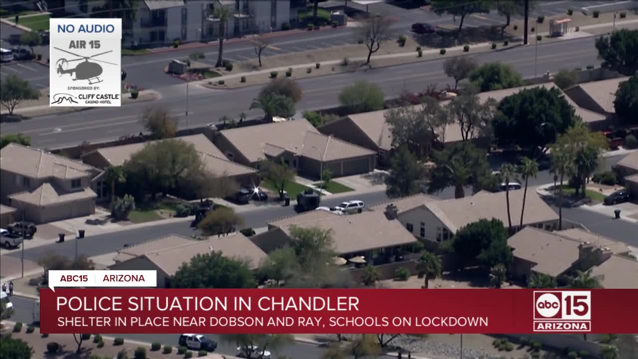 Chandler police take shooting suspect into custody near Dobson and Ray ...