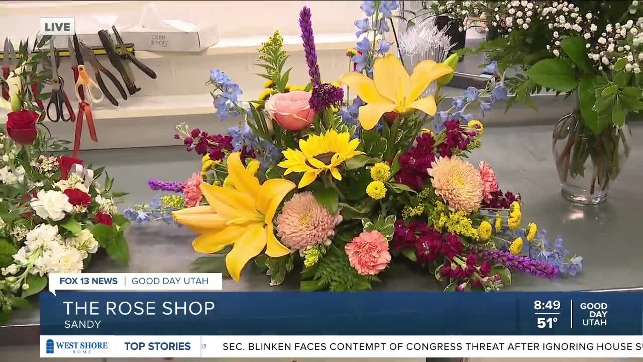 Mother's Day At The Rose Shop