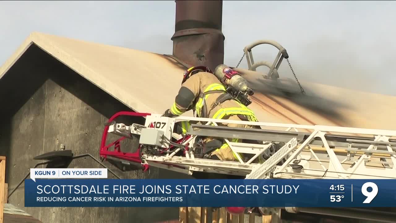 Scottsdale Fire Department joins UArizona firefighter cancer study