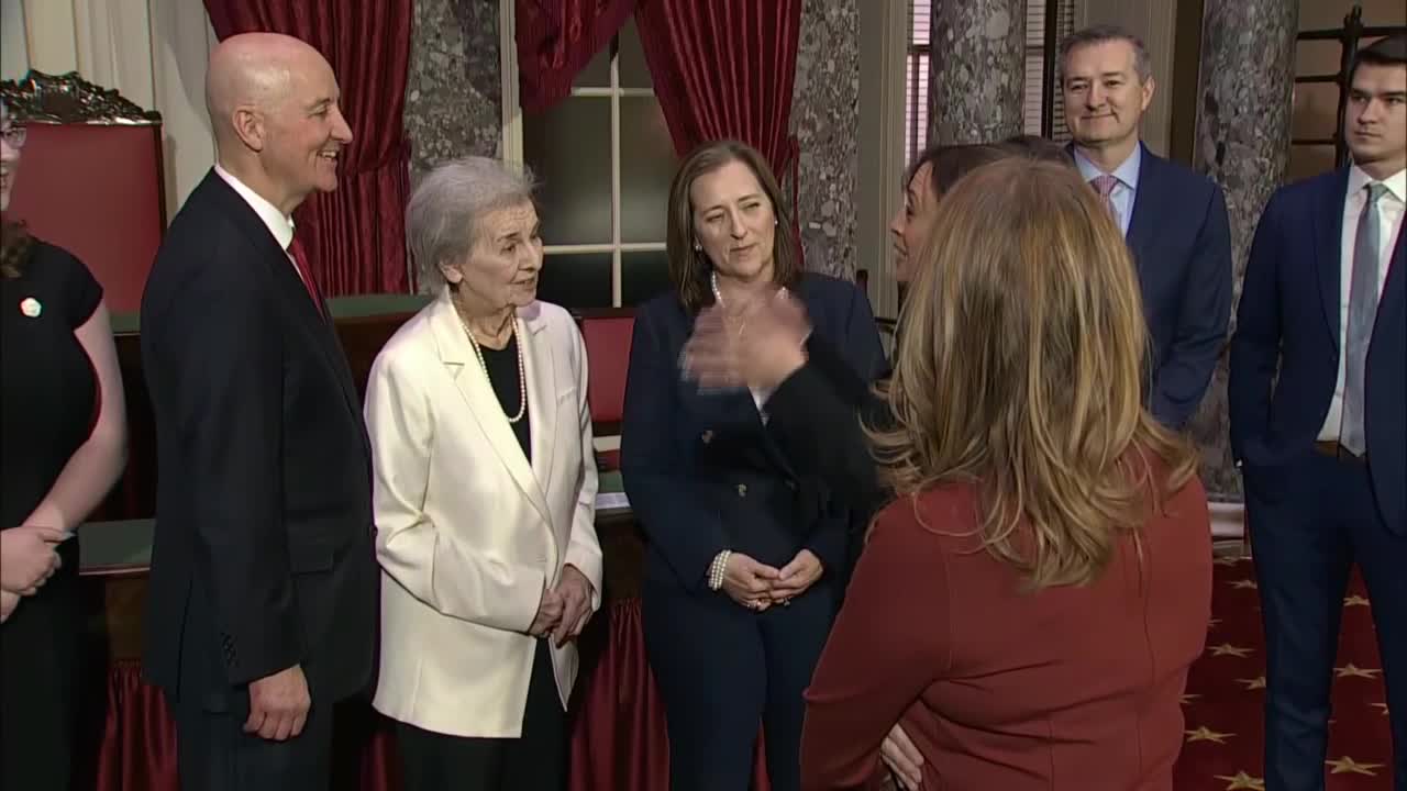 Senator Pete Ricketts sworn into office on Monday