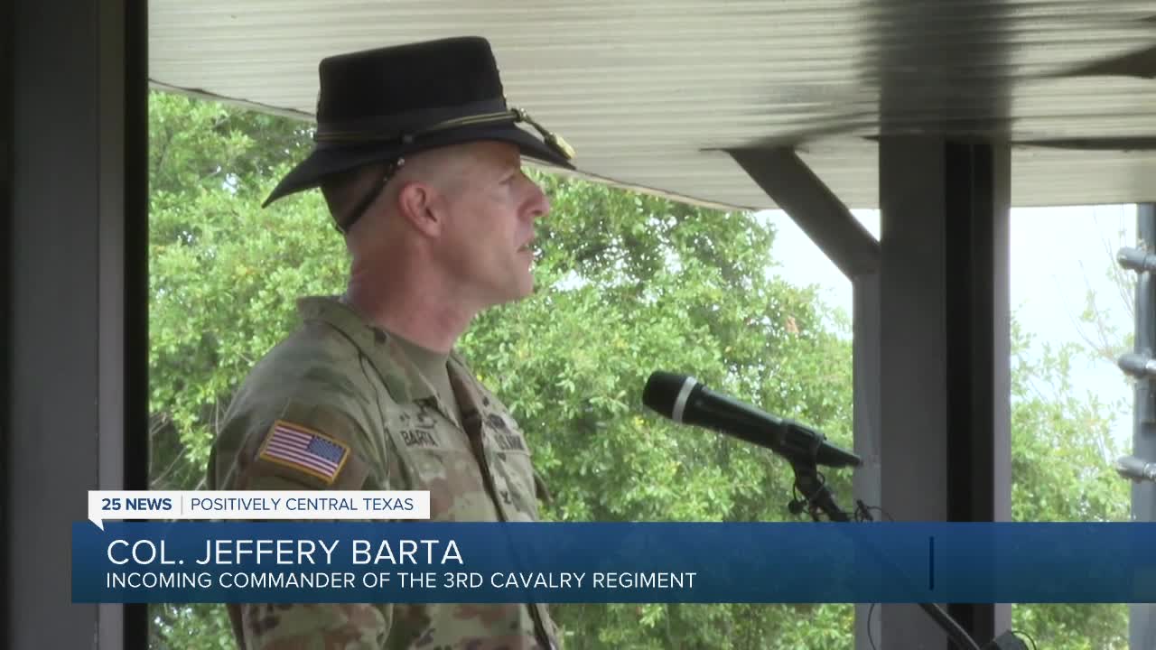 3rd Cavalry Regiment at Fort Cavazos welcomes new leadership