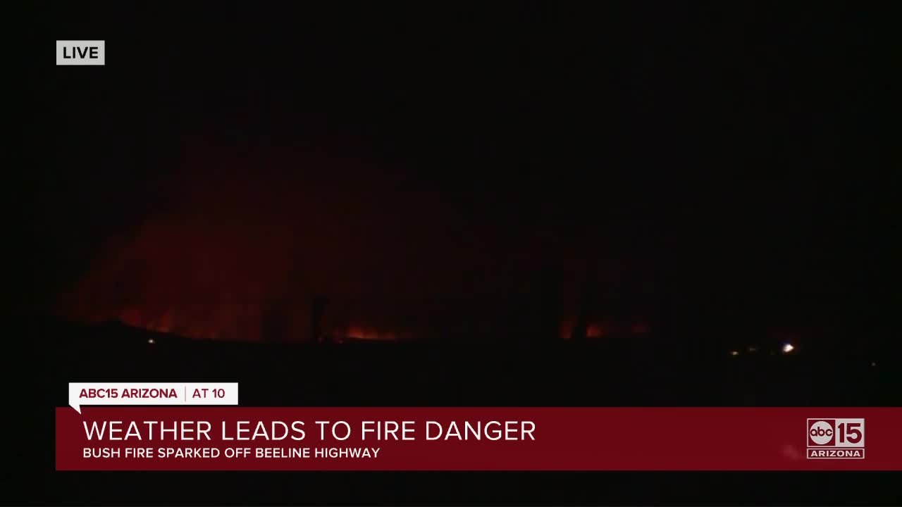 Evacuations set for 64,000+ acre 'Bush Fire' along SR-87