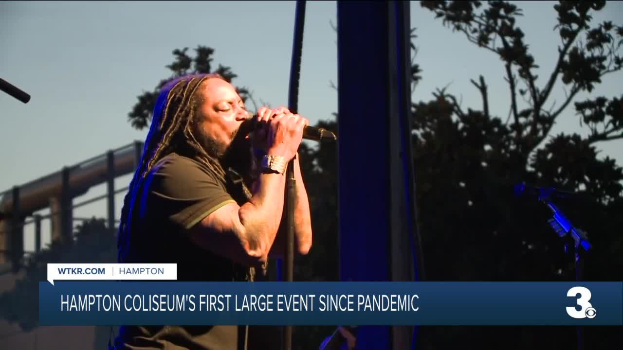 Live concerts return to the Hampton Coliseum