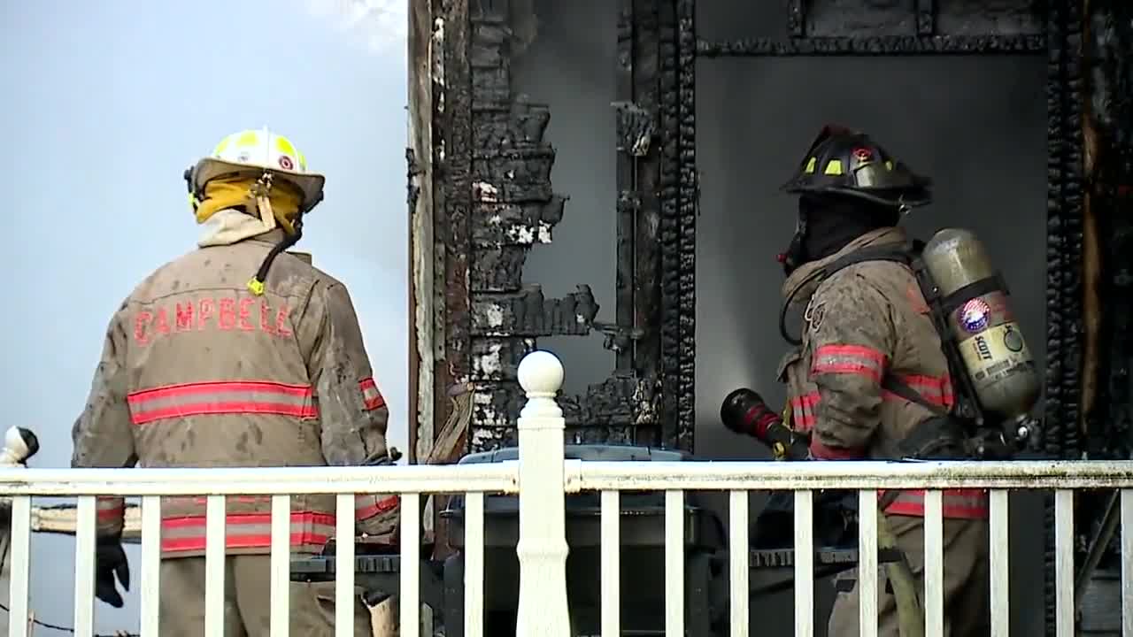 'Miracle baby' who survived fire, burns finally goes home