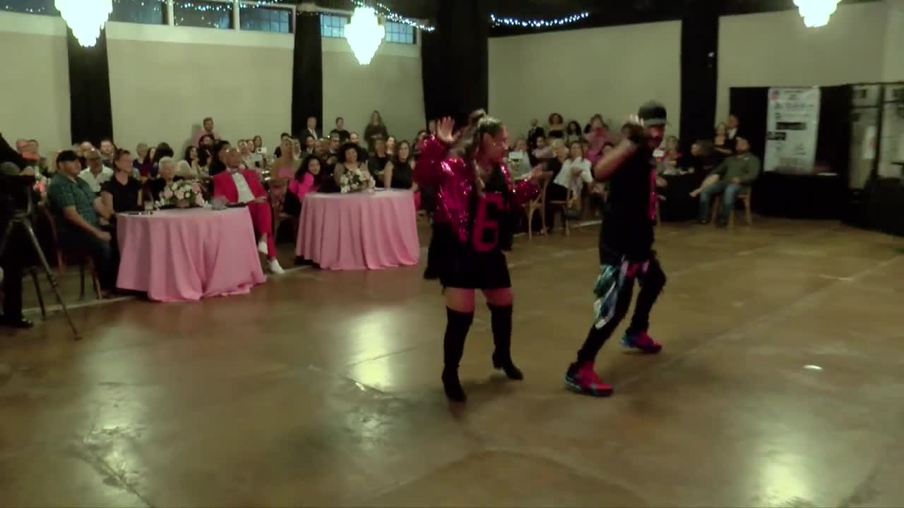 Taylor Alanis dances with the stars