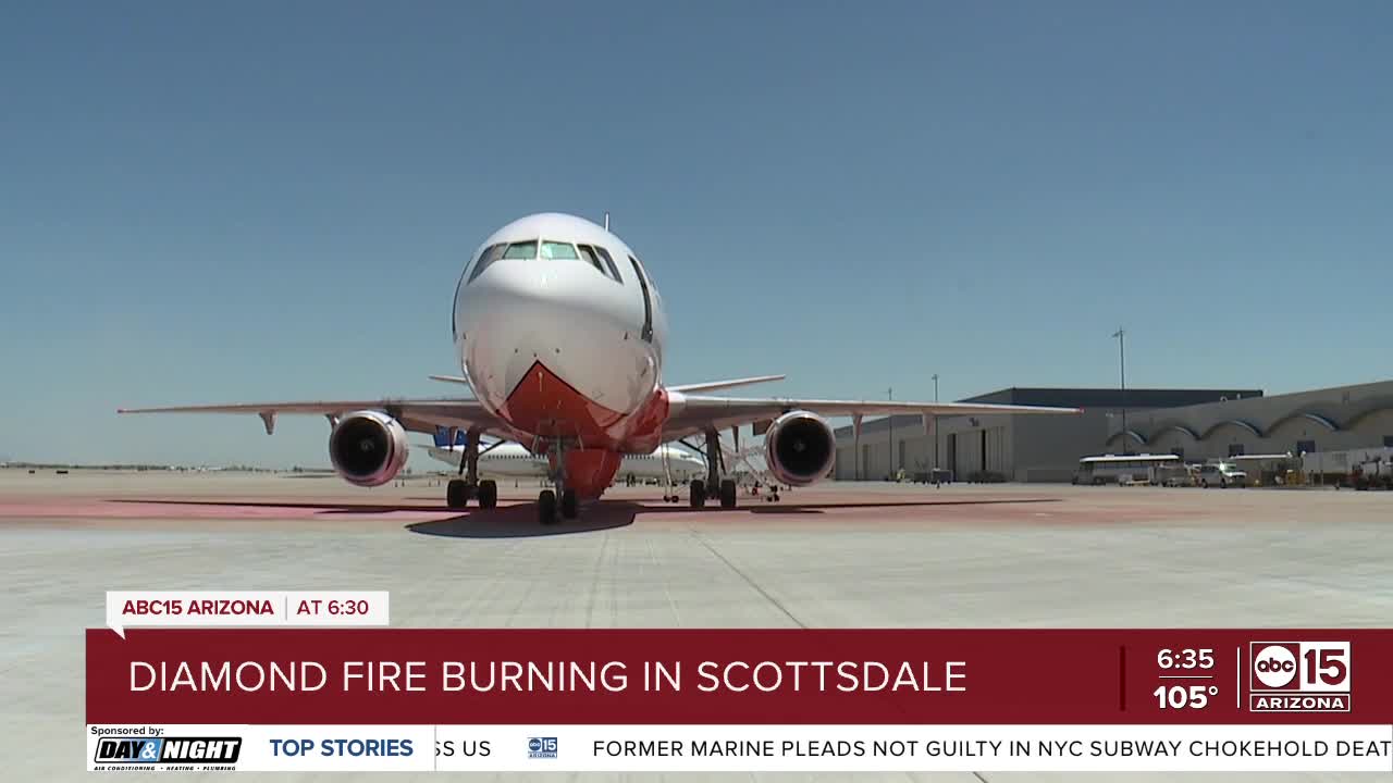 Diamond Fire burns 2,500 acres in north Scottsdale