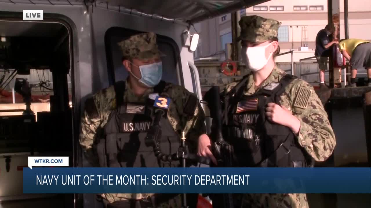 Security at Naval Station Norfolk is a 24/7 job