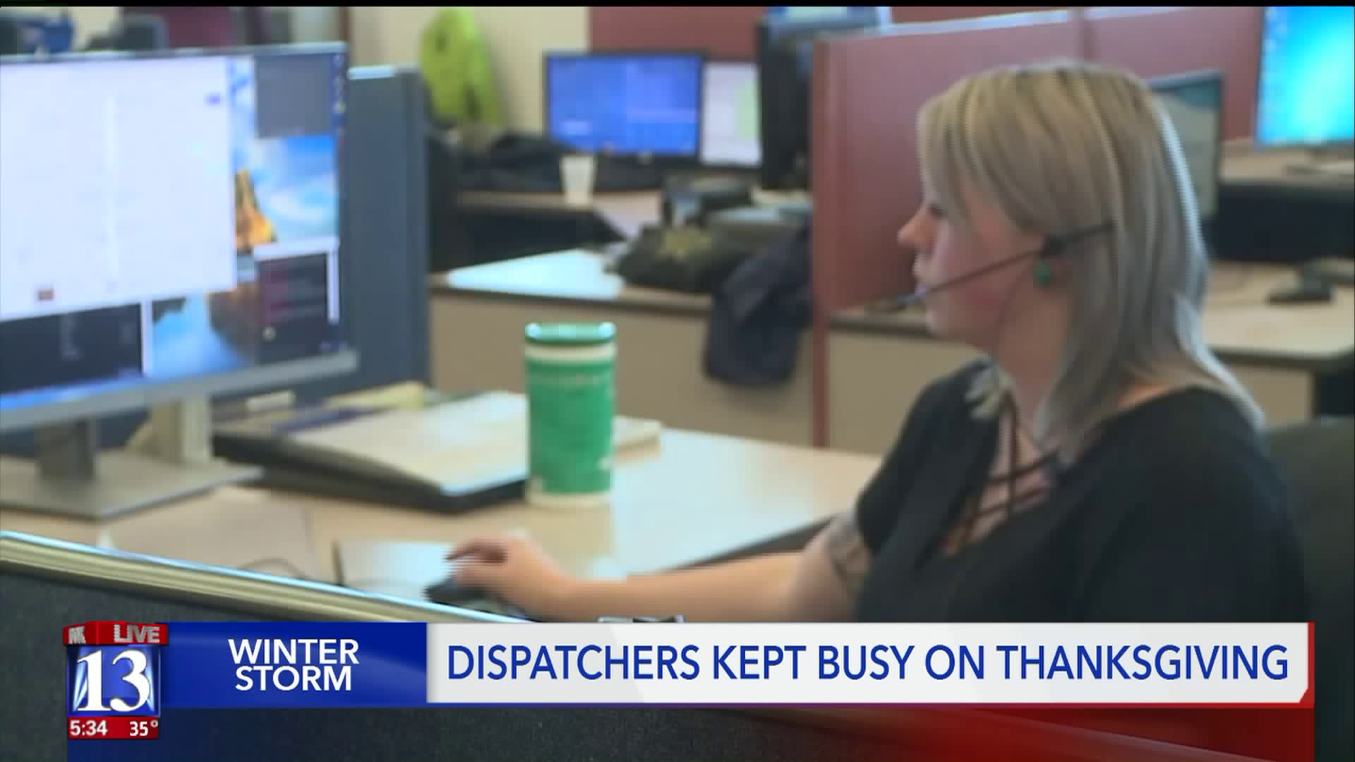 Thanksgiving at VECC Dispatch