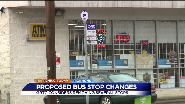 GRTC plans to shuffle Richmond bus stops
