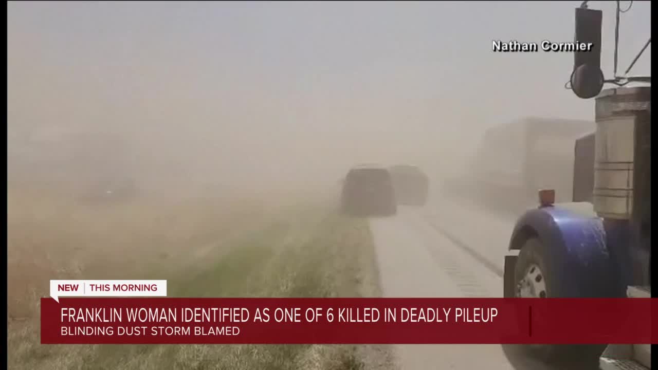 7 dead, including Franklin woman, after dust storm causes crashes in ...