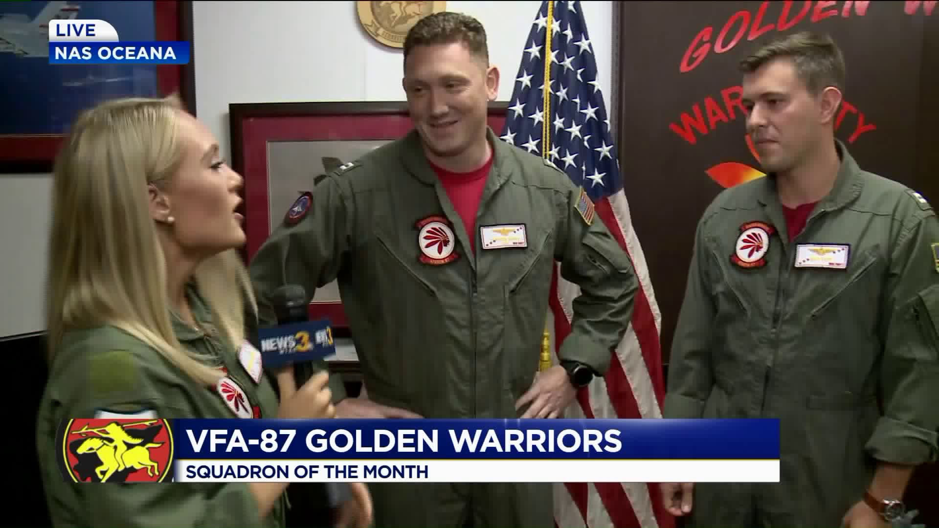 VFA-87 Golden Warriors June squadron of the month