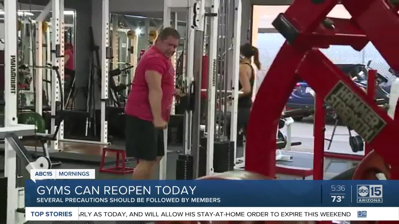Ducey: Gyms and pools can reopen this week in Arizona