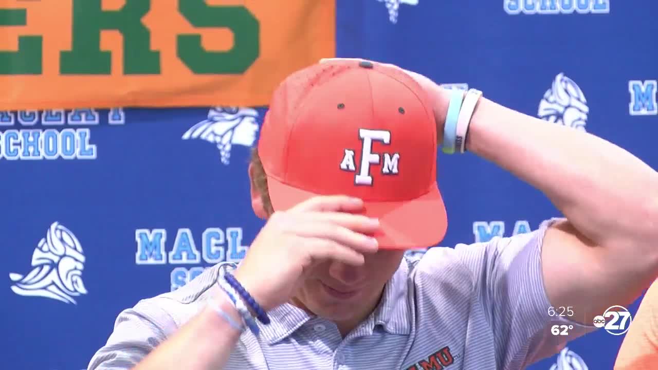 Maclay's Poppell signs with Florida A&M to play baseball