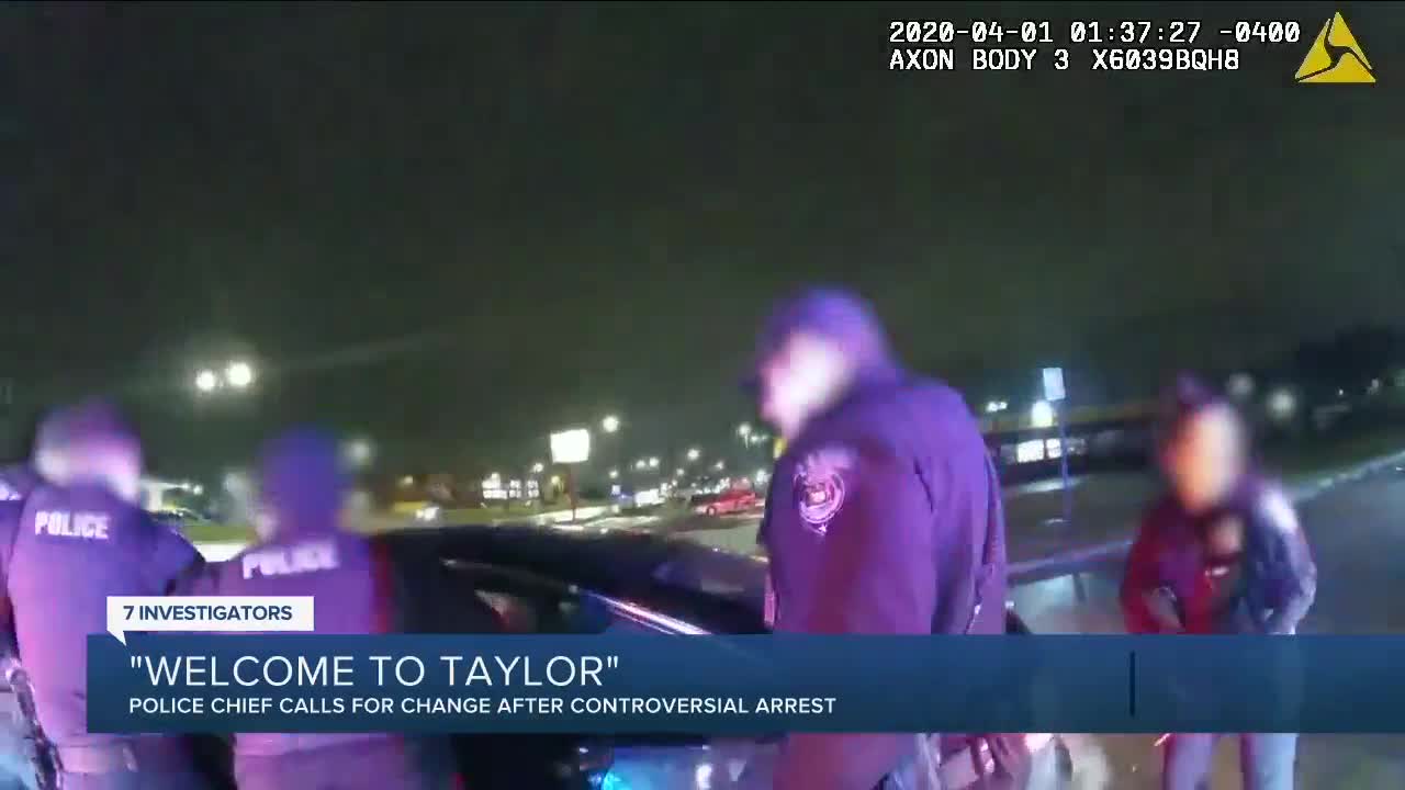 Police chief calls for change after officers say 'Welcome to Taylor ...
